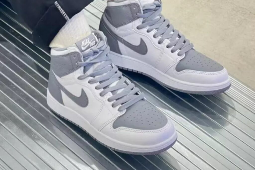 Air Jordan 1 Retro High White Stealth GS - Bùi Store