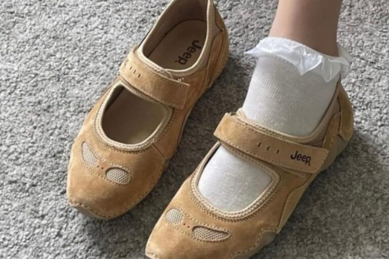 Jeep Mary Jane Sandal "Brown" - Bùi Store